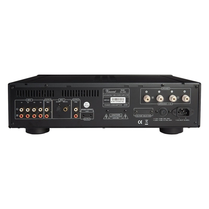 VINCENT AUDIO SV-500 (AMPLIFICADOR INTEGRADO HÍBRIDO) Color Negro